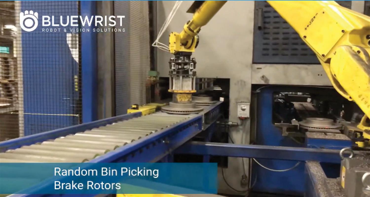 Bluewrist Robot Bin Picking - RAM Solutions